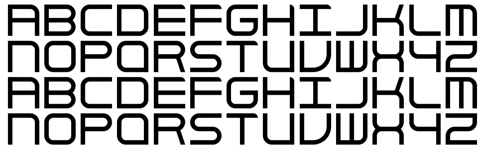 Struktur font by alter48730 | FontRiver