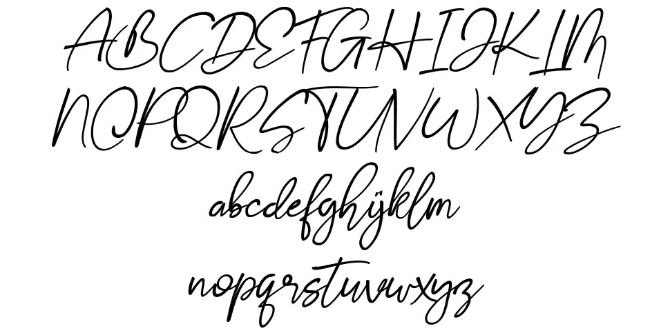 Stthomas Script Schriftart zum kostenlosen Download