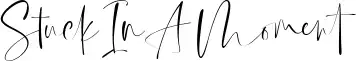 Stuck In A Moment font by Nfajry Redy | FontRiver