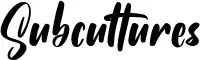 Subcultures font by Maulana Creative | FontRiver