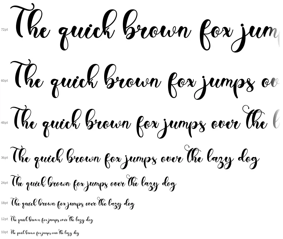 Summer Monogram Script font by Yoga Letter | FontRiver