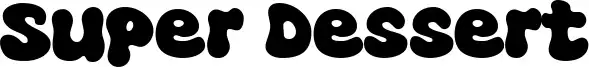 Super Dessert font by fsuarez913 | FontRiver