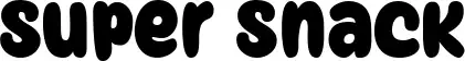 Super Snack font by fsuarez913 | FontRiver