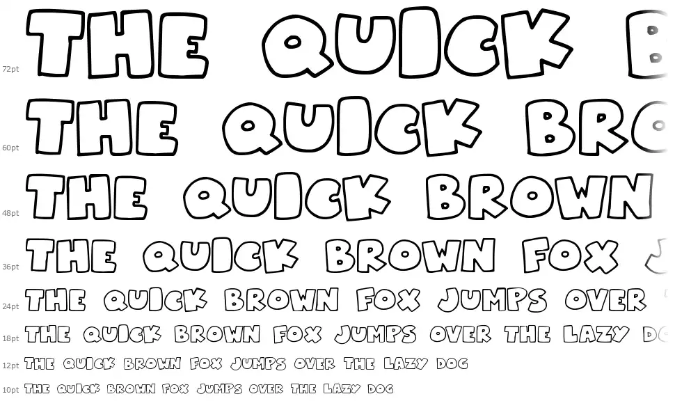 Superchunky font by Darrell Flood | FontRiver