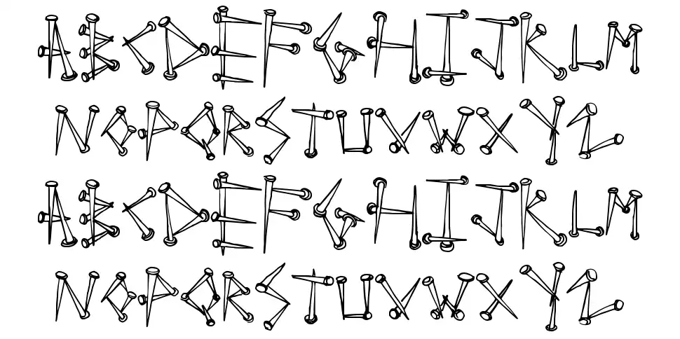 SuperTack font by Xerographer Fonts | FontRiver