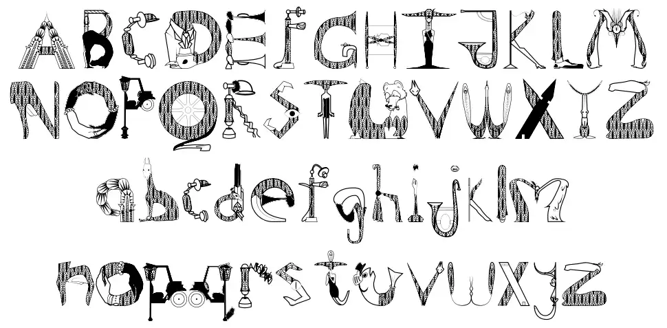 Surreal Roaring 20s Police par Anis Syafiqah | FontRiver