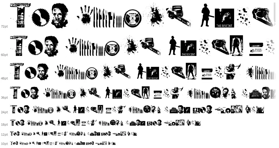 Survival Horror font by The Wondermaker | FontRiver