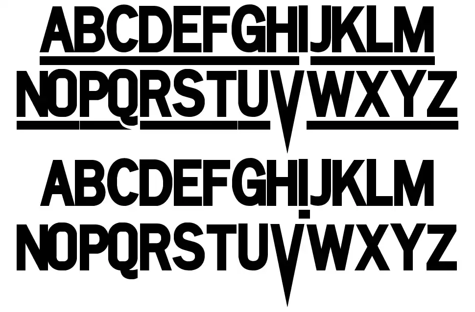 Survivor Series font by Jayde Garrow | FontRiver