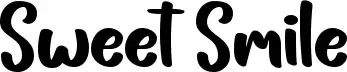 Sweet Smile font by Graphix Line Studio | FontRiver