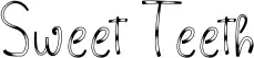 Sweet Teeth font by Invitara | FontRiver