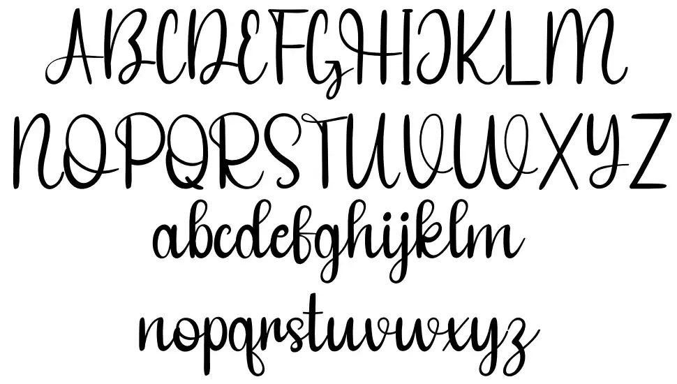 Swimming font by belina studio | FontRiver