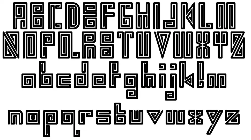 Swirl font by Mike Wolf | FontRiver