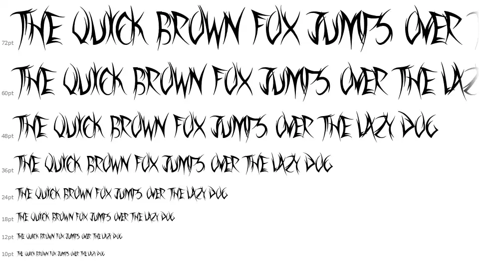 Thrasher Font