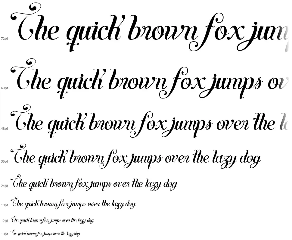 Symphony Script font by Juan Casco | FontRiver