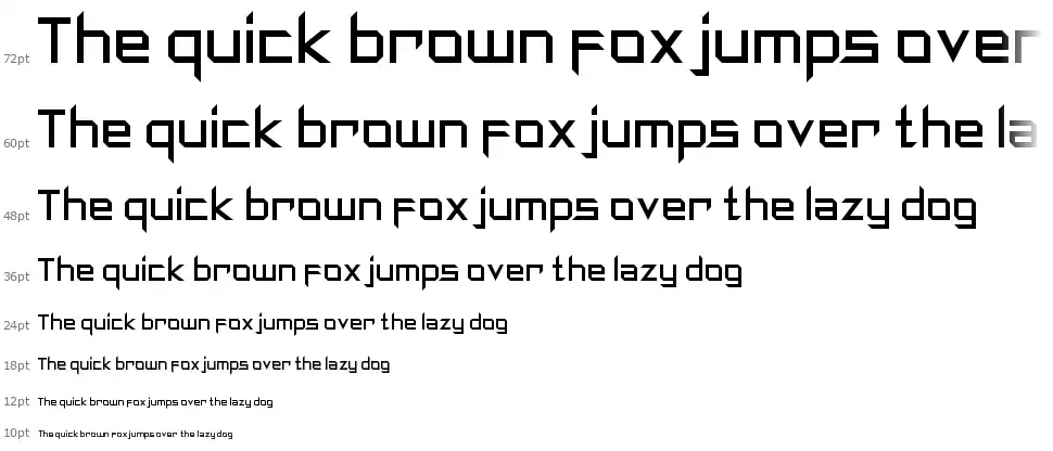 Synthetic Sharps font by Darrell Flood | FontRiver