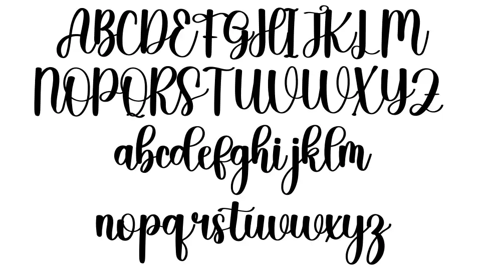 Fuente Tallenta diseñada por FreshtypeINK