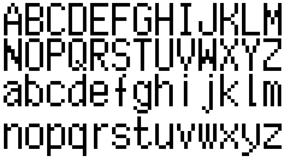 Technofosiano font by Jayden Marrero | FontRiver