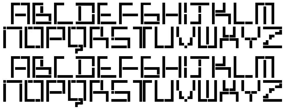 Tetris Mania Type font by Vinicius Rodrigues - FontRiver