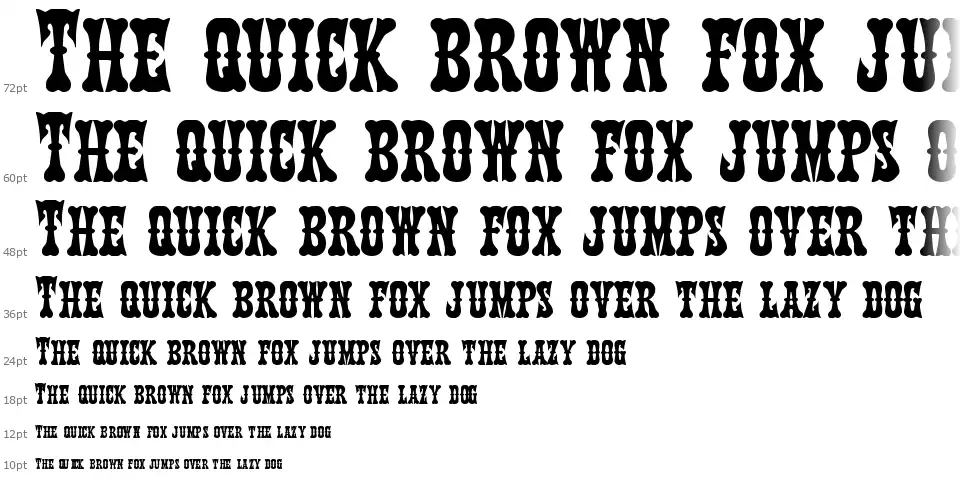 Texas Ranger font by Iconian Fonts | FontRiver