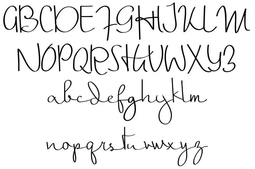 Thalia Hillary Script font by Edric Studio | FontRiver