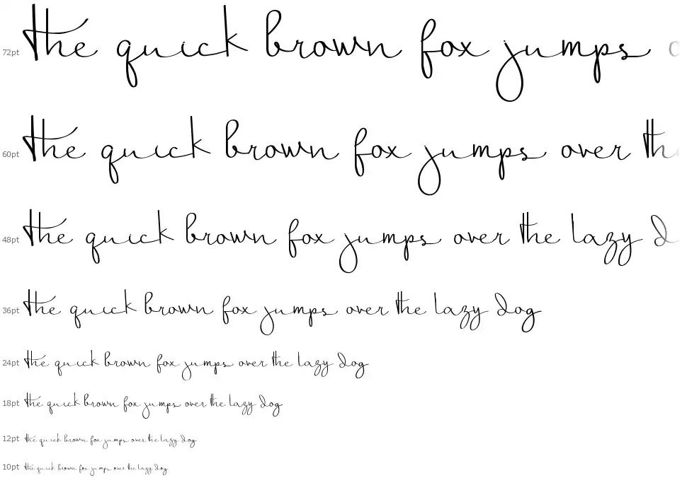 Thalia Hillary Script font by Edric Studio | FontRiver