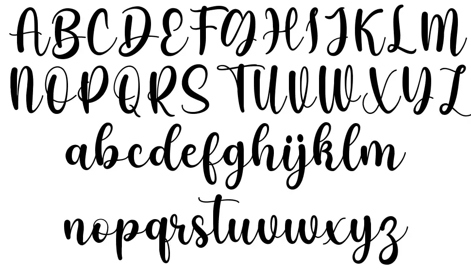 Thankful Santa font by Letter Art Studio | FontRiver