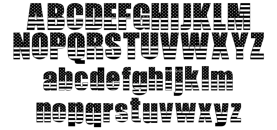 The American font by Woodcutter | FontRiver