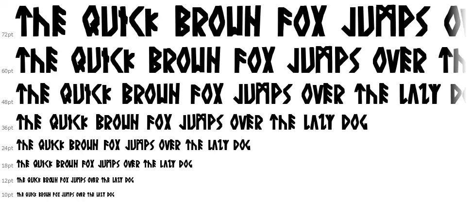 The Ancient Gods font by Woodcutter | FontRiver