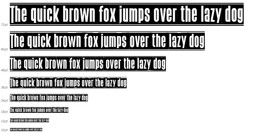 The Black Box font by deFharo | FontRiver