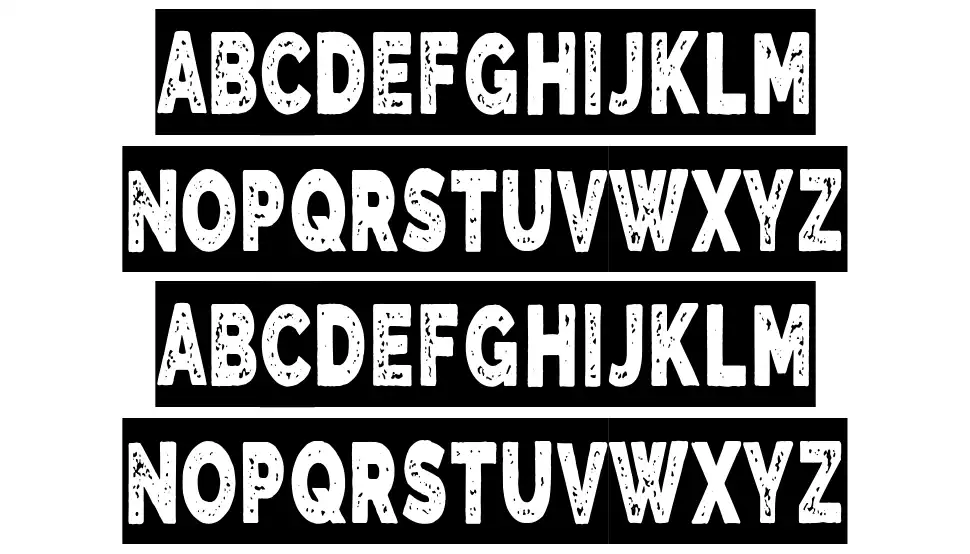 The Blue Alert font by Woodcutter | FontRiver