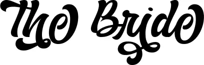 The Bride font by Asd Studio | FontRiver