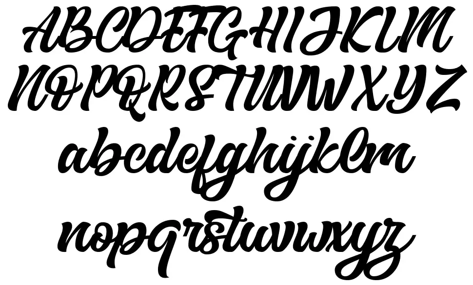 The Bride font by Asd Studio | FontRiver