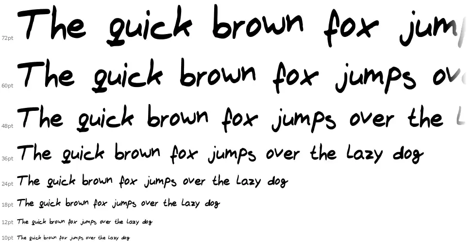 The Brown Fox font by Aron Veraart | FontRiver