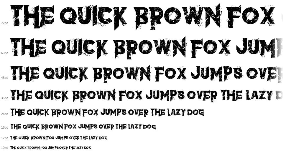 The Dark font by LJ Design Studios | FontRiver