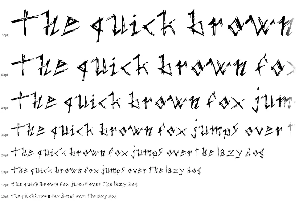 The Dark Ages font by F.San | FontRiver