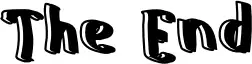 The End font by Slenting Art | FontRiver