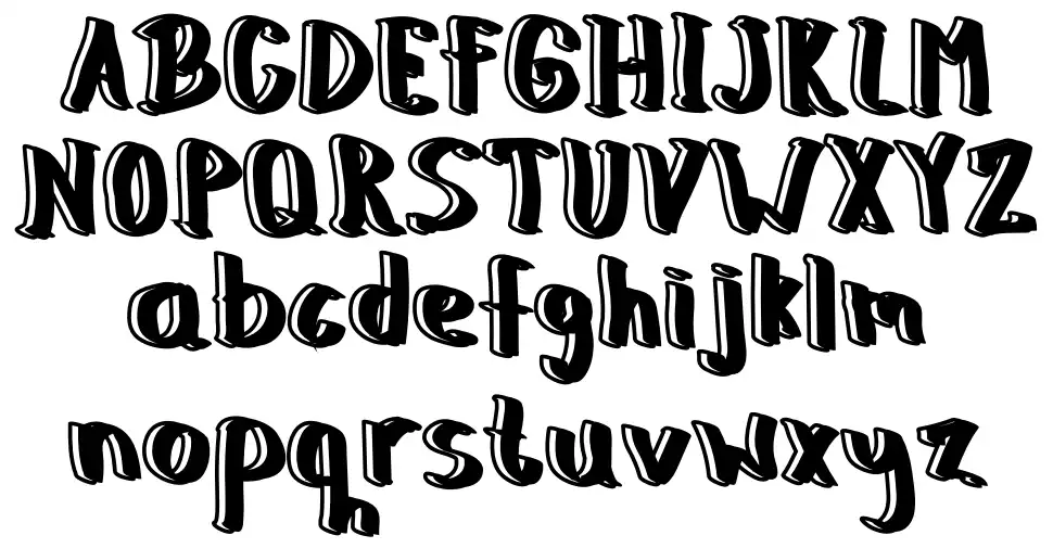 The End font by Slenting Art | FontRiver