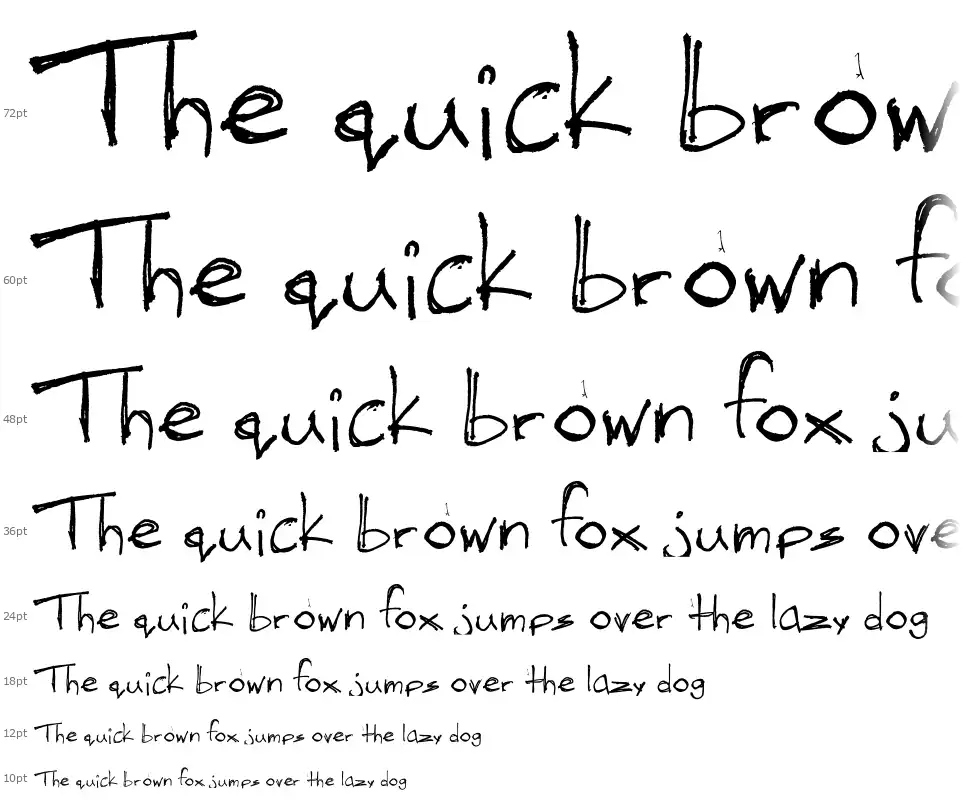 The Hand of Tes font by FontPanda | FontRiver