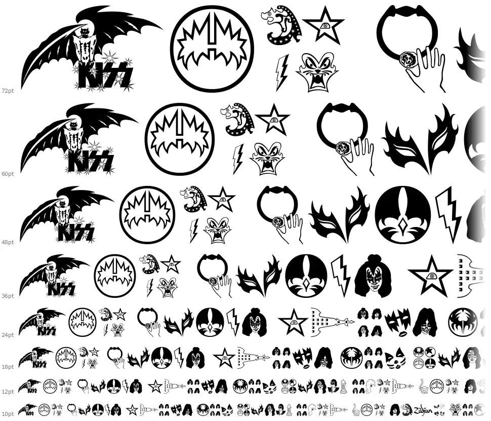 The Kiss Font font by Ike Riehl | FontRiver