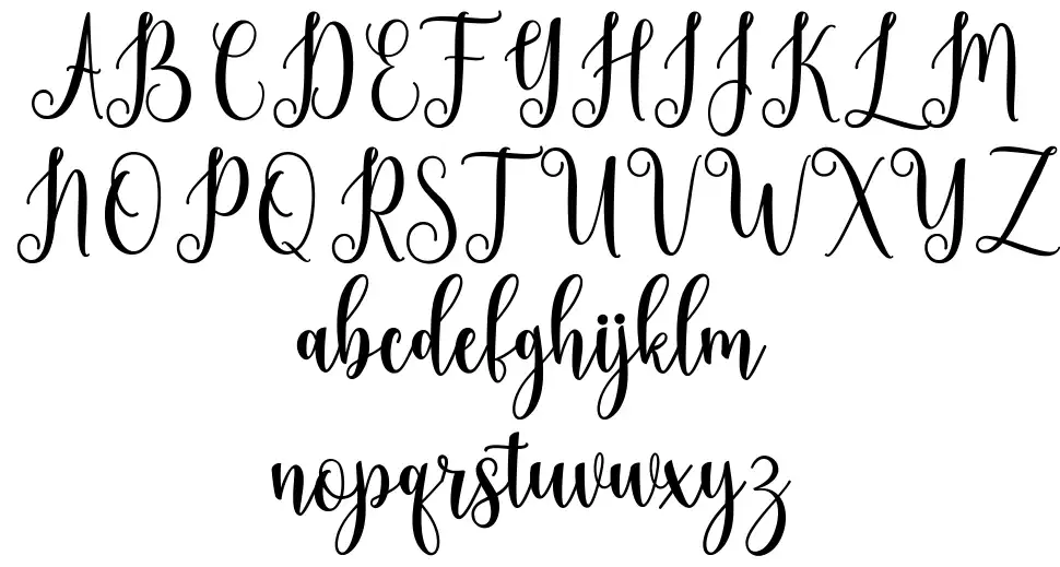 The Lazy font by Amarlettering - Takiy - FontRiver