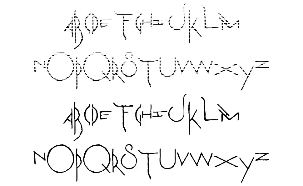 The Martian Chronicles font by tianrod | FontRiver