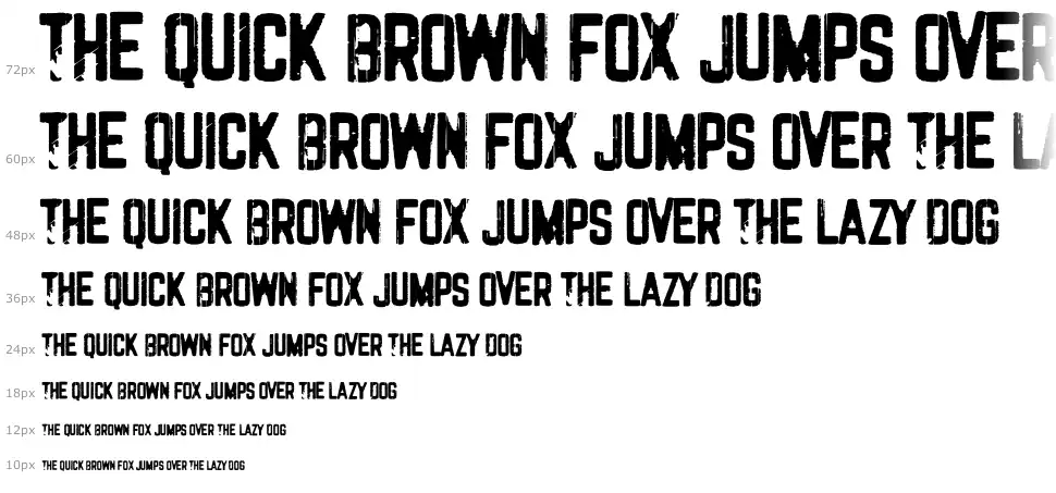 The Poster King font by Woodcutter | FontRiver