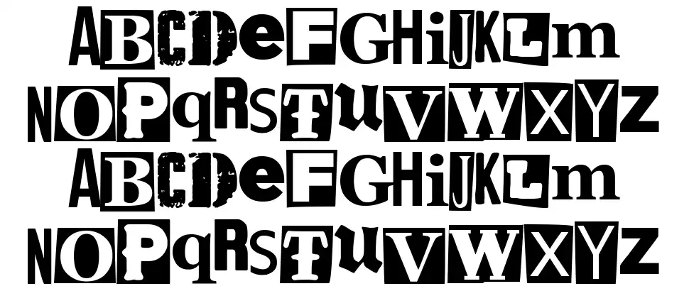 The Punk And The Godfather font by Woodcutter | FontRiver