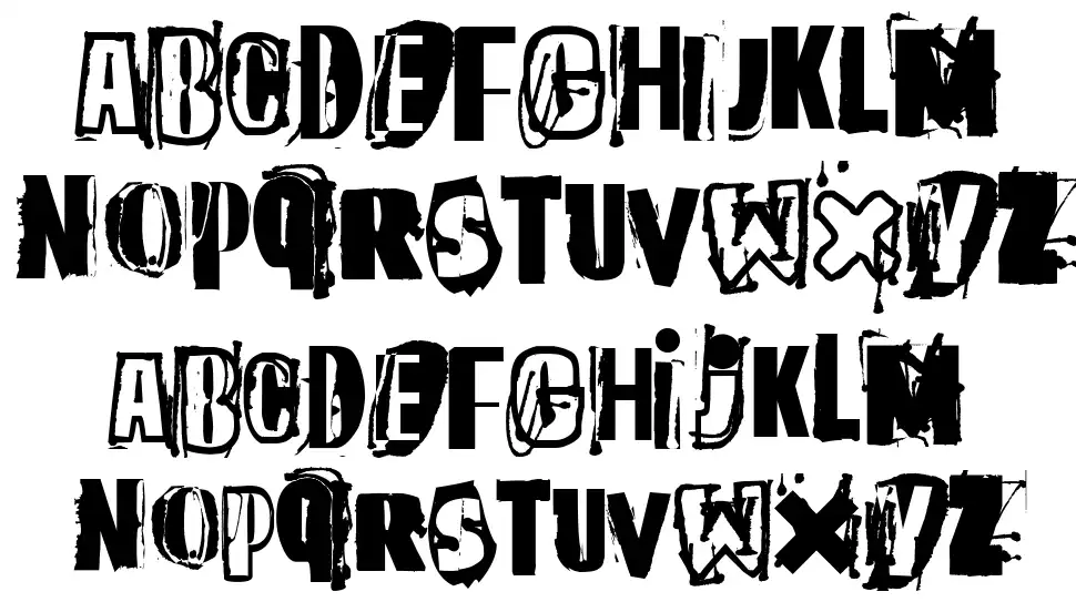 The quick monkey font by paintblack | FontRiver