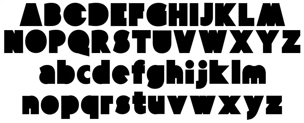 The Rock font by Luthypia - FontRiver