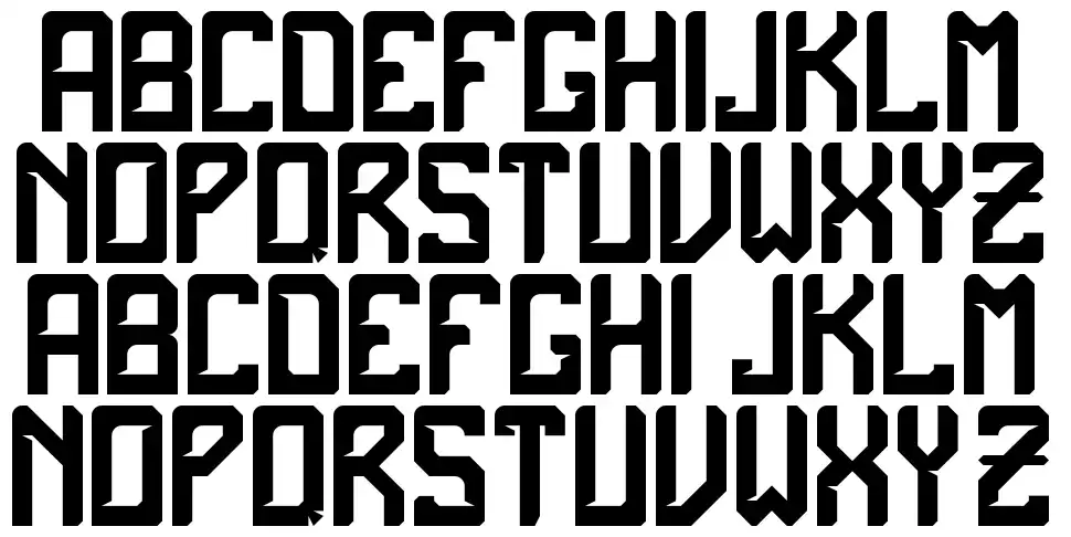 The Team font by Rikyozone | FontRiver