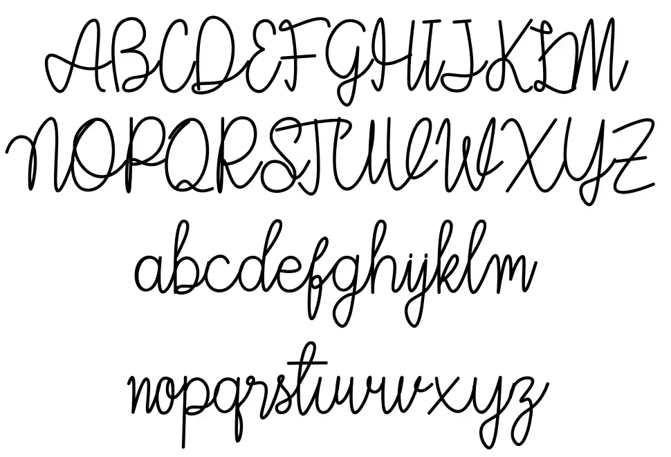 The Trees font by Kateeng Ciu | FontRiver