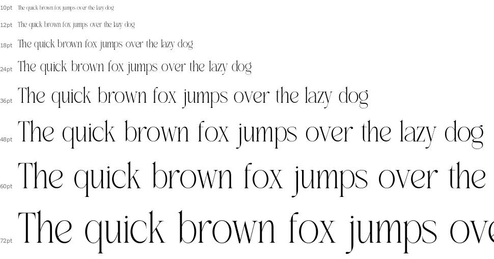 Theater Brillion font by Senzana | FontRiver