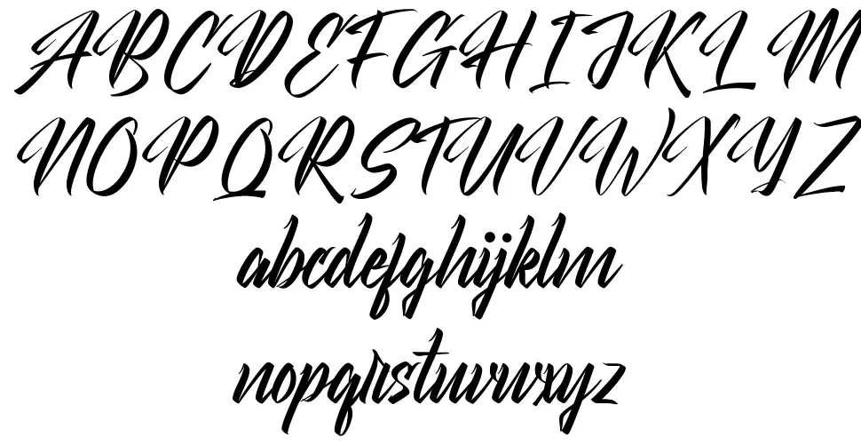 Theirself font by Calligraphy Fonts | FontRiver