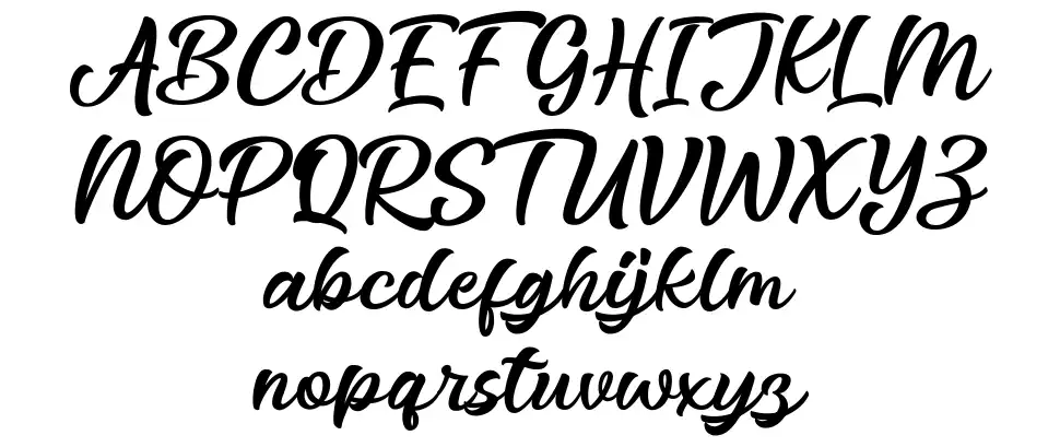 Thiery Script font by Beautypes | FontRiver